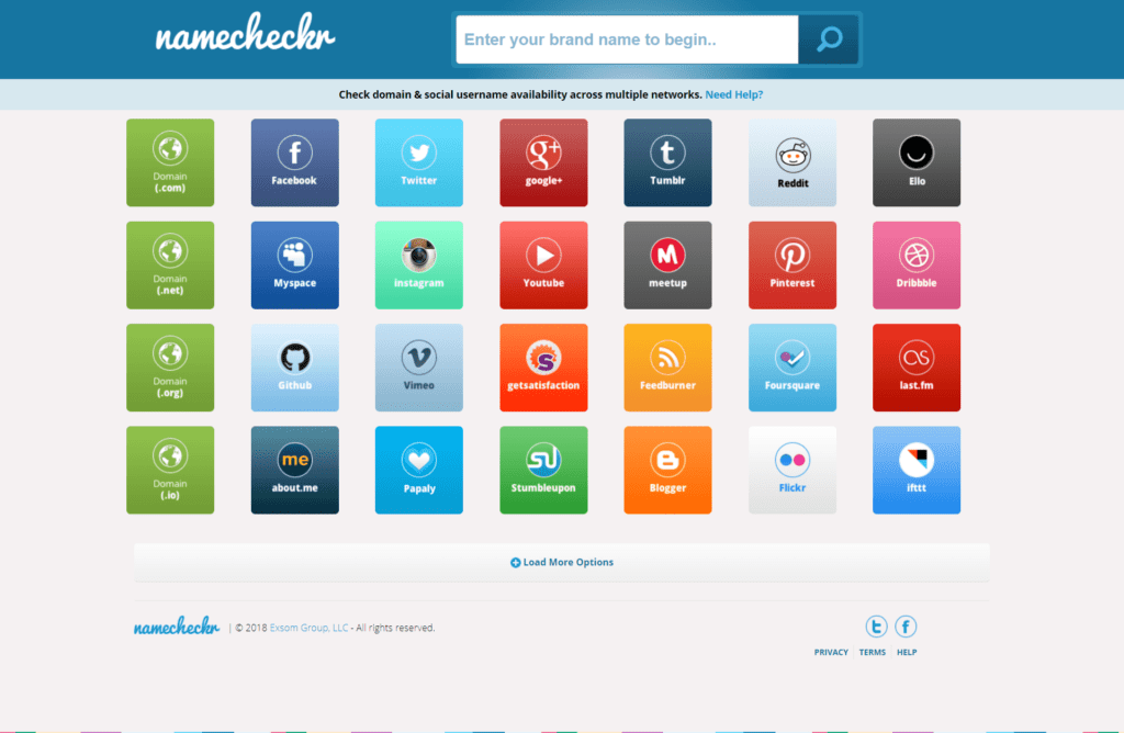 namecheckr.com - verifique a disponibilidade de perfis das redes ...